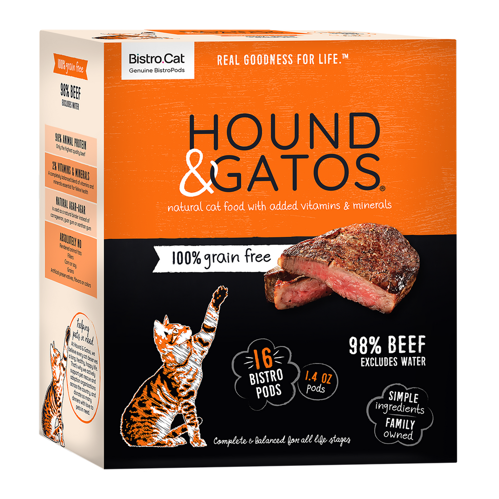 Hound & Gatos - Beef Cat Food – BistroCat